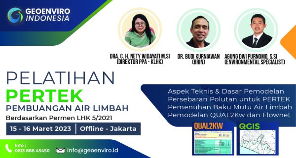 Pertek Air Limbah Berdasarkan Permen Lhk 5/2021 - 15 & 16 Maret 2023 - GEOENVIRO